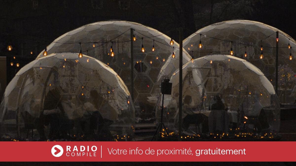 Le chateau d'Avin lance un restaurant... dans des dômes